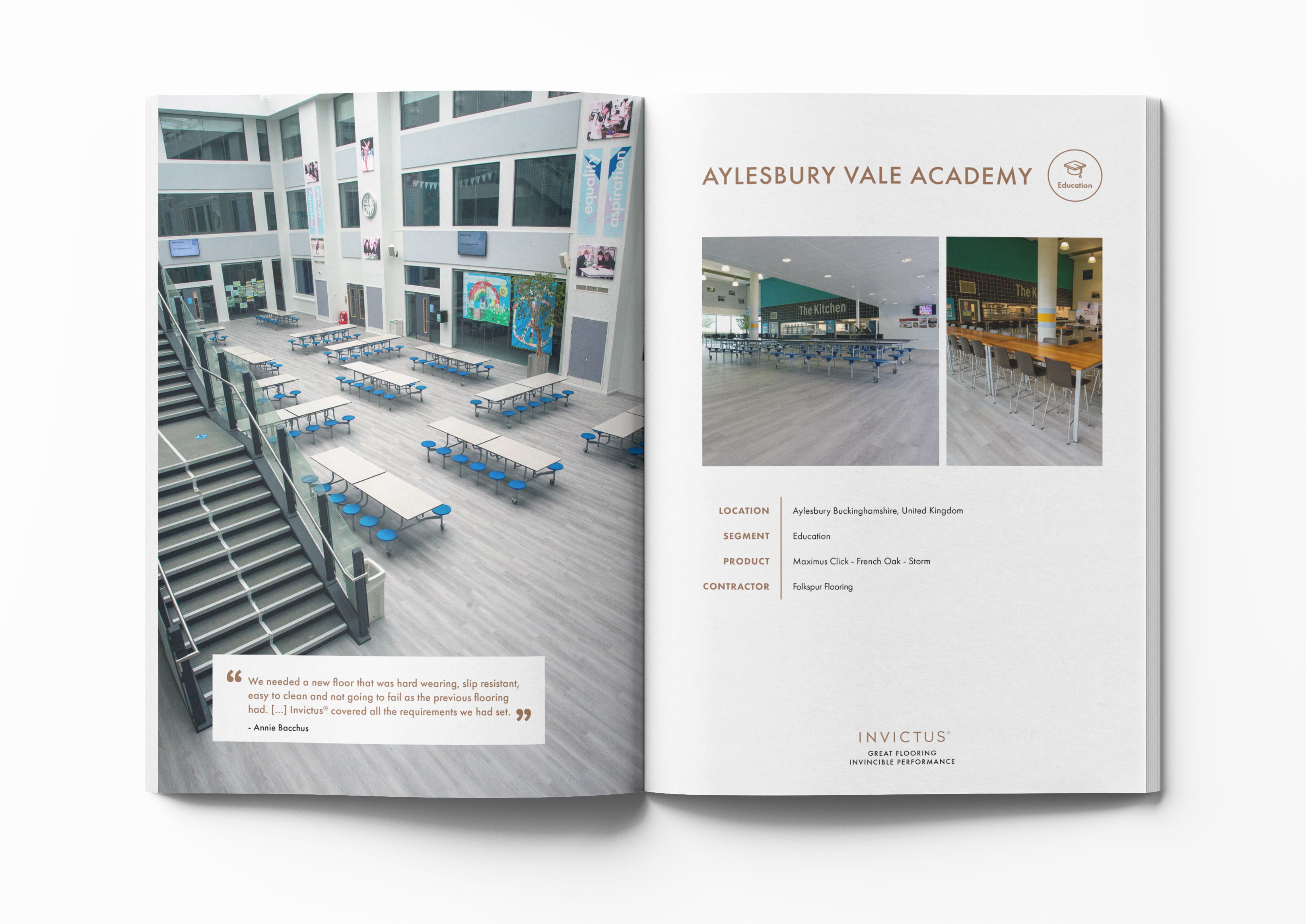 Reference book | Invictus® vinyl flooring