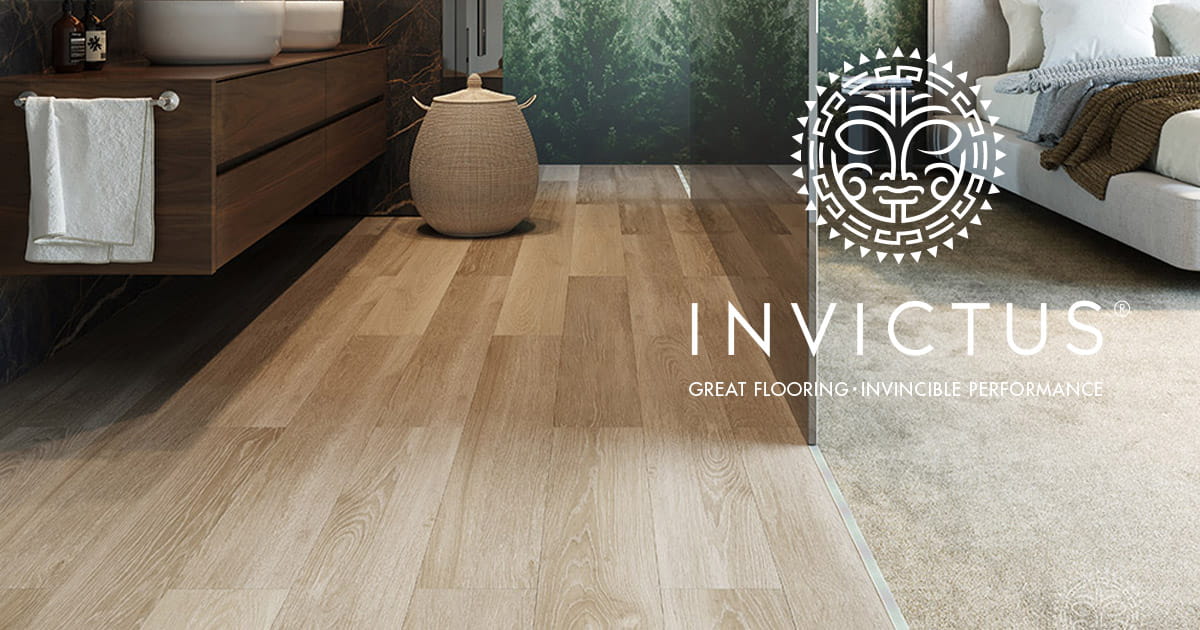 Matching Carpet and Luxury Vinyl Flooring | Invictus® vinyl flooring